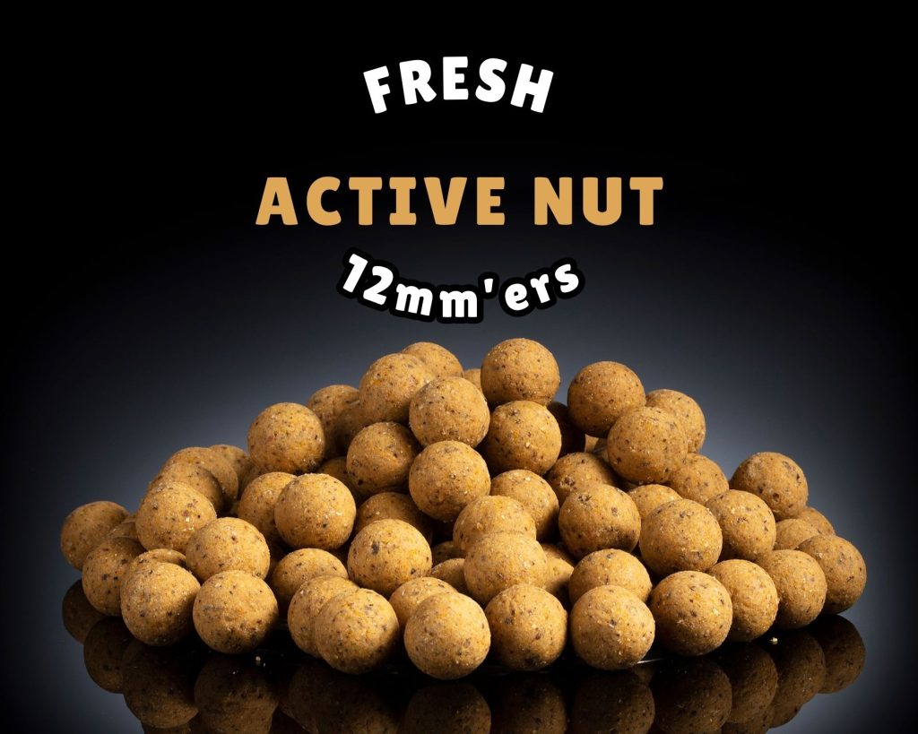 Active Nut 12mm Fresh Boilies – Trent Baits